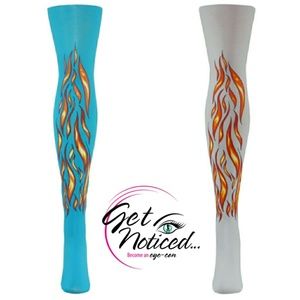 Accessories | Flaming Flames Tights | Poshmark